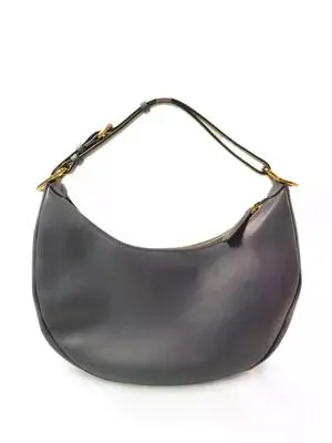 Fendi Leather Shoulder Bag - Blue