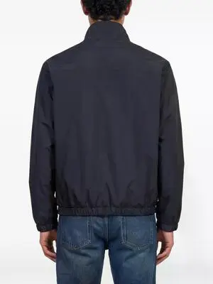 LARDINI High-neck Elasticated-trim Jacket