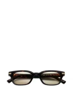 Chimi Rectangle Frame Sunglasses - Brown