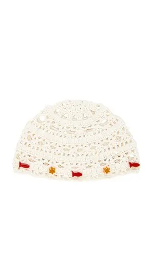 Lack Of Color X Revolve Crochet Hat - Brown