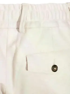 Eleventy Drawstring-waist Cuffed Trousers