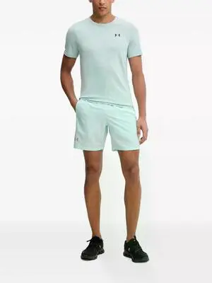 Under Armour Vanish Elite Seamless Logo-print Short-sleeve T-shirt - Blue