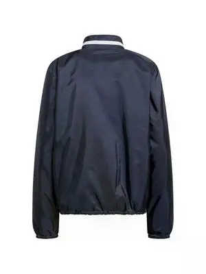 Prada Contrast-stitch Zip-up Jacket