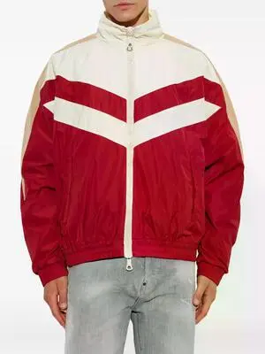 Dsquared2 Chevron-patterned High-neck Bomber Jacket