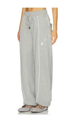 Attico Fleece Cargo Pants
