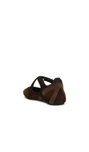 Attico Floor01 Ballerina Flat - Brown