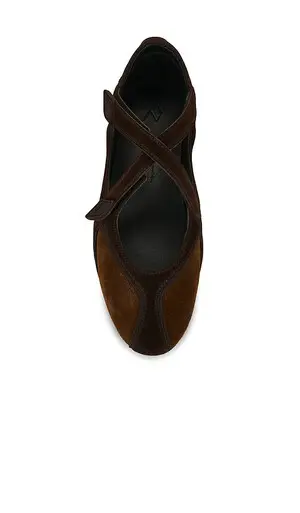 Attico Floor01 Ballerina Flat - Brown