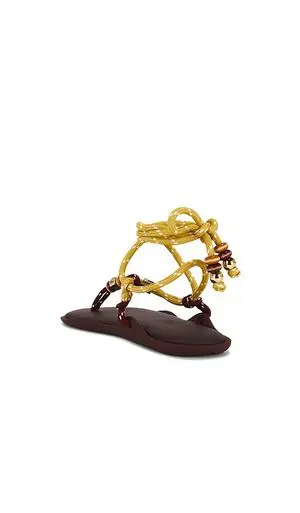 FLÃ²WZE Flã² Twin Beaded Sandal In . Also