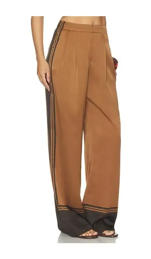 SEROYA Marlowe Satin Pant In . Also - Multi