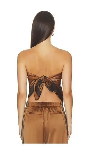 SEROYA Hark Satin Top In . Also