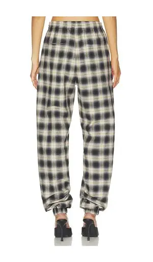 Attico Long Check Pant In . Also