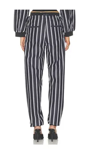 Attico Striped Poplin Pants