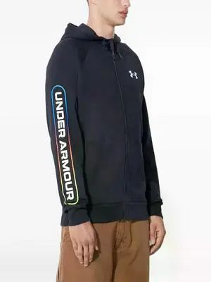 Under Armour Zip Logo Hoodie - Black