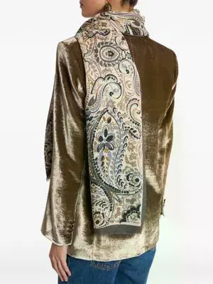 Etro Paisley-print Fringed Scarf