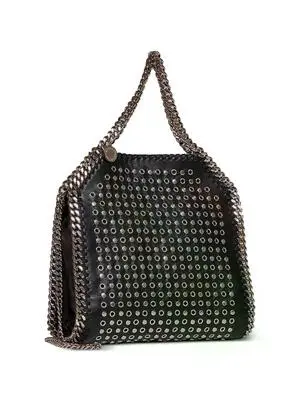 Stella McCartney Falabella Studded Shoulder Bag - Black