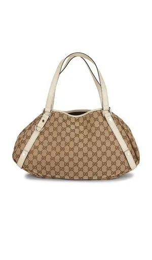 FWRD RENEW Gucci Abbey Shoulder Bag - Beige