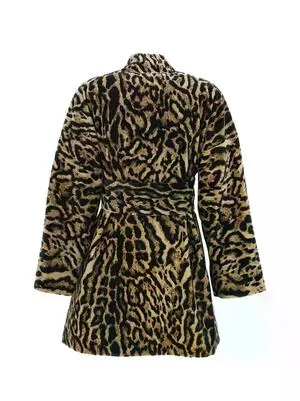IRIE' Leopard-print Belted Coat