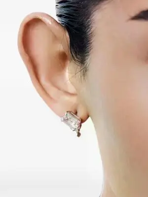 SAPFIRA Drip-effect Earrings - Silver