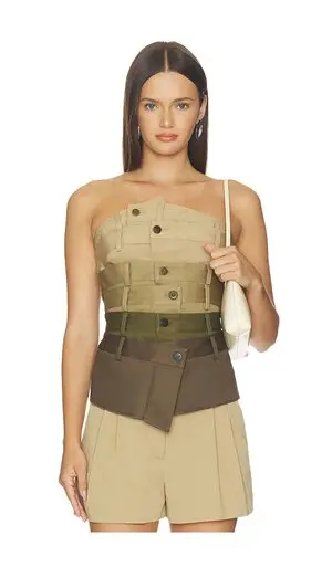 Monse Waistband Corset In . Also