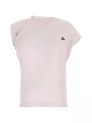 VIVIENNE WESTWOOD Hebo Asymmetrical Draped Top - Pink