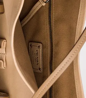 Prada Large Leather Route Shoulder Bag