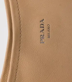 Prada Large Leather Route Shoulder Bag
