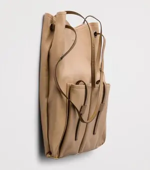 Prada Large Leather Route Shoulder Bag