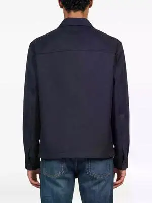 LARDINI Zip-up Flap-pocket Jacket