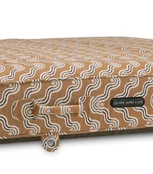 OLIVER JAMES LILOS Double Gen Ii Coffee Lilo - Brown