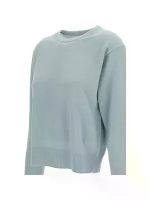 Extreme Cashmere Ribbed-trim Crew-neck Sweater - Blue