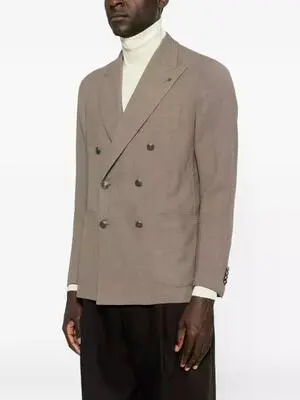 Tagliatore Double-breasted Peak-lapels Blazer