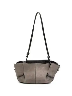 Hereu Mini Arta Suede Tote Bag Grey