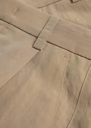 Vince Pleated Wide-leg Woven Trousers
