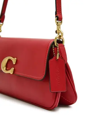 COACH Jet Leather Shoulder Bag