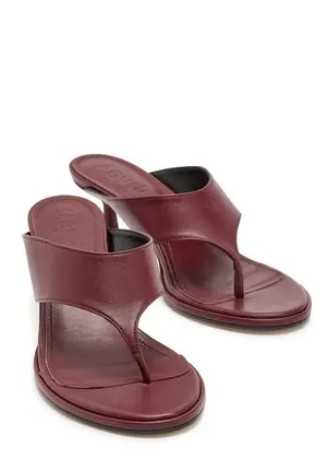 AeydĒ Olenna 65 Leather Thong Sandals