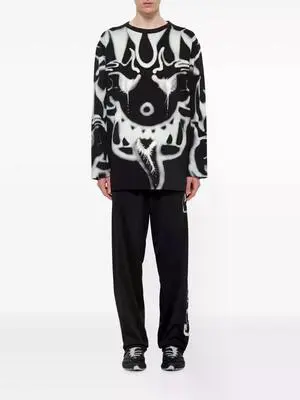 Y3 Chito Graphic Long-sleeve T-shirt