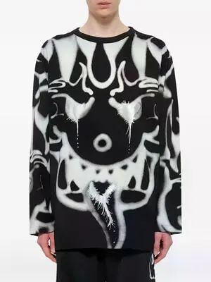 Y3 Chito Graphic Long-sleeve T-shirt