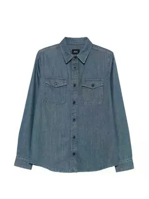 A.p.c. Denim Shirt - Blue