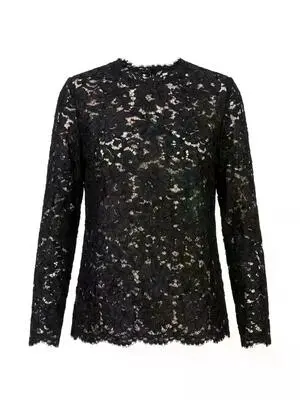 Valentino Garavani Lace Top - Black