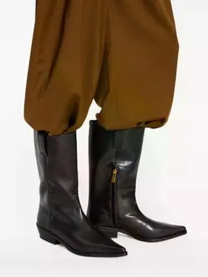 Michael Kors Farren Leather Boots