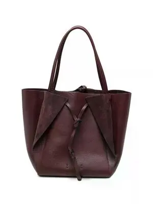 Gabriela Hearst Marija Grained-leather Tote Bag