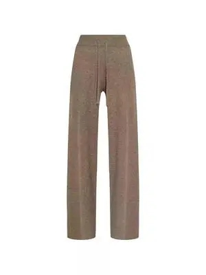 LISA YANG Drawstring-waist Straight-leg Trousers - Neutrals