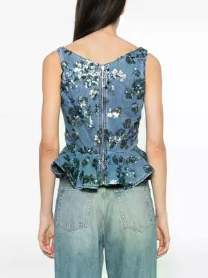MARQUES' ALMEIDA Embellished Top