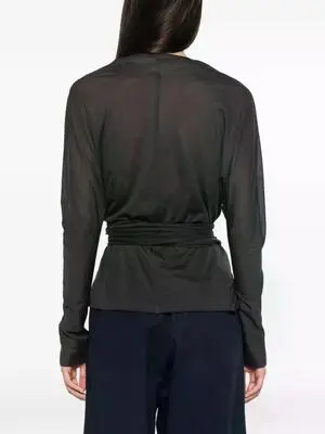 Soeur Wrap-style Blouse
