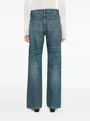 Brandon Maxwell Campbell Spiral-seam Jeans