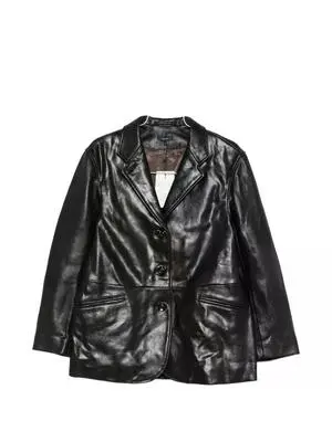 Soeur Luciano Leather Jacket - Black