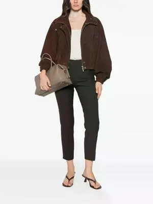 Peserico Side-zip Trousers - Brown