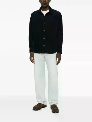 A.p.c. Corduroy Chest-pocket Shirt