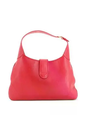 Gucci Aphrodite Leather Medium Shoulder Bag - Red