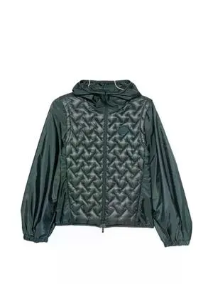 Moncler Quilted-panel Hooded Jacket